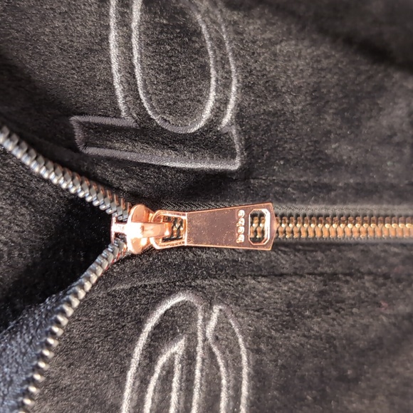 bebe | Tops | Bebe Velour Zip Hoodie 3x Nwt | Poshmark